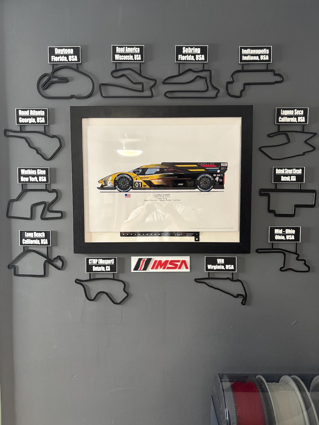 IMSA 3D Track Maps - Etsy