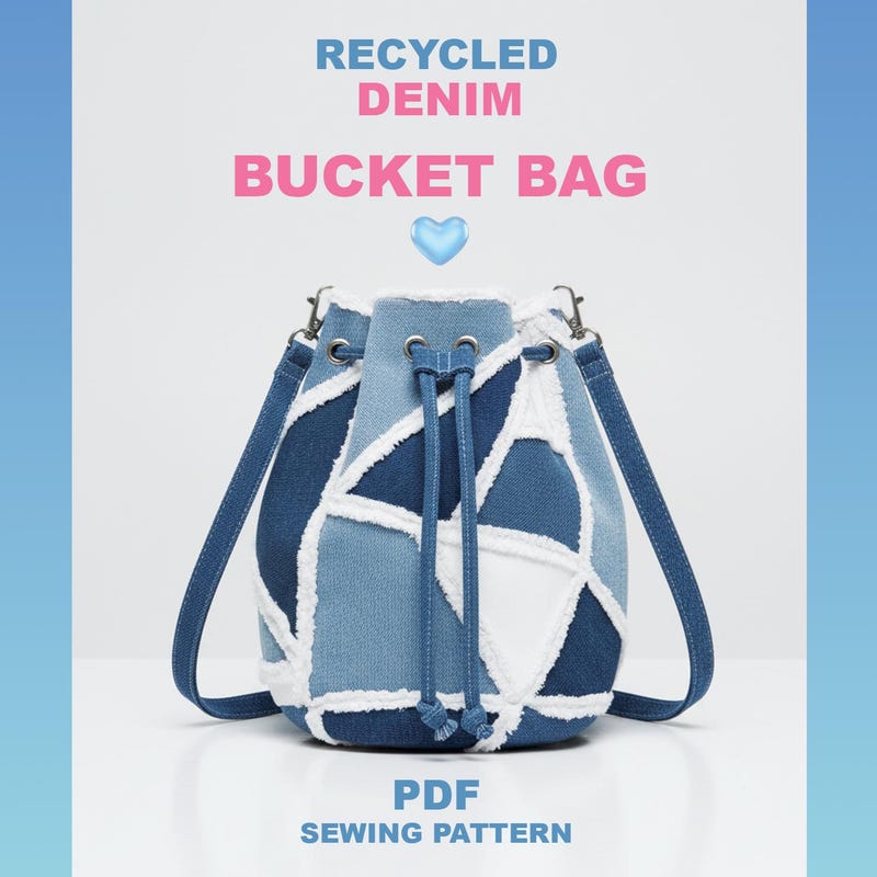 Upcycle Drawstring Bags - Etsy