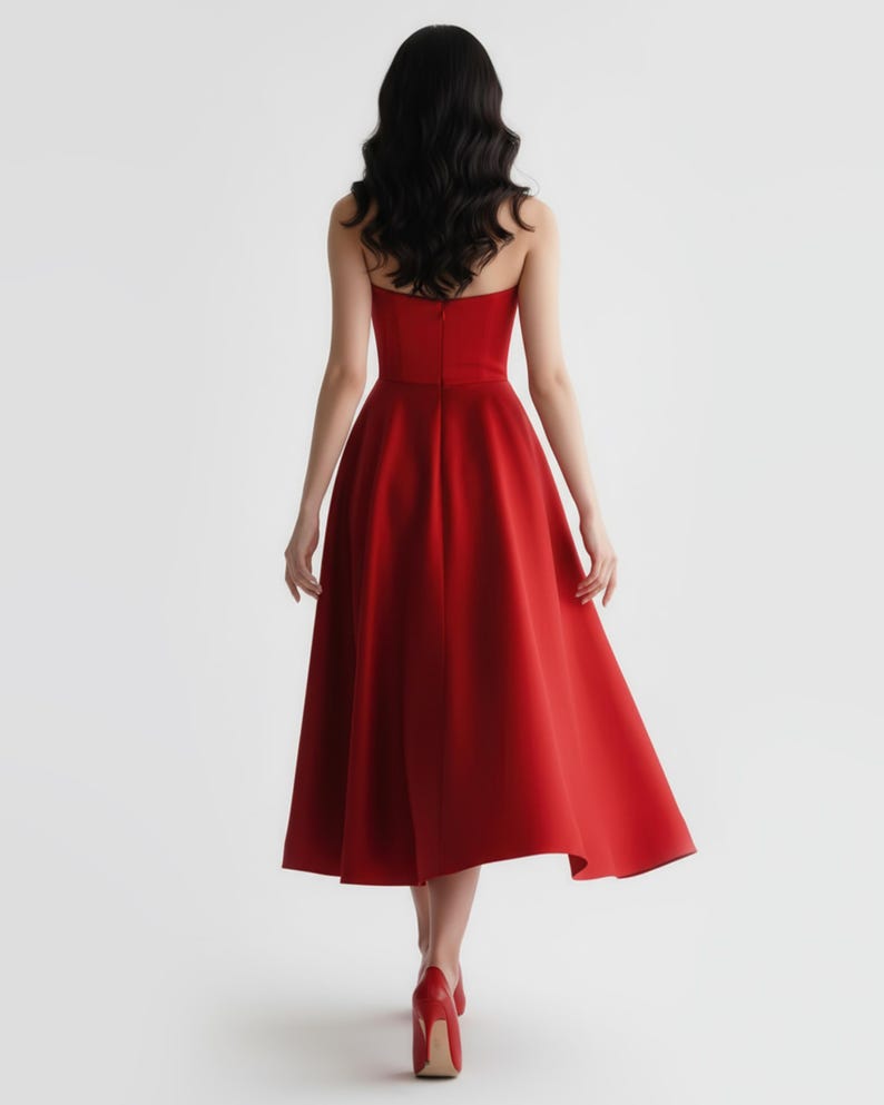 Sweetheart Neckline Design Formal Dress Pattern PDF Sewing Guide ...