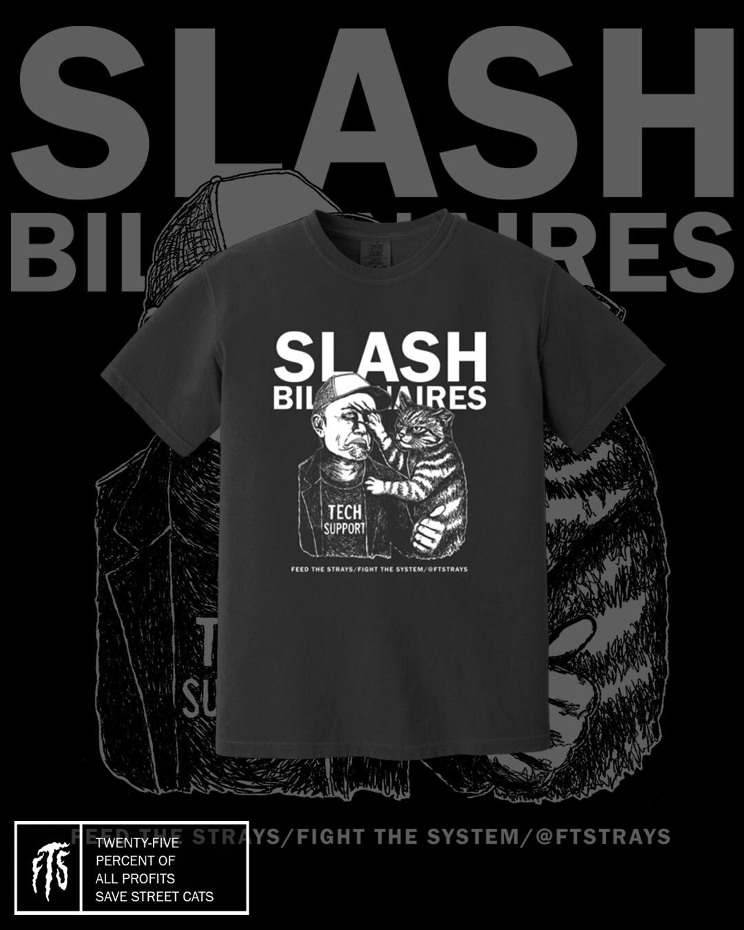 Slash the Rich | Musk Edition | Feed the Strays | Supports Stray Cats ...