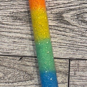 Checkered Ghost Glitter Pen: Refillable Epoxy Resin Papermate Inkjoy - Etsy