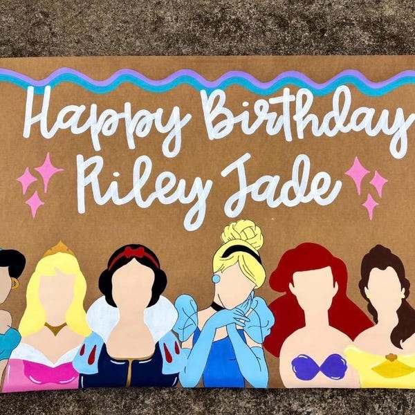 Painted Banner - Etsy