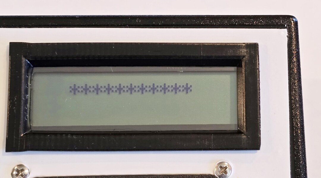 16x2 LCD Low Profile Bezel With Clear Acetate Cover - Etsy