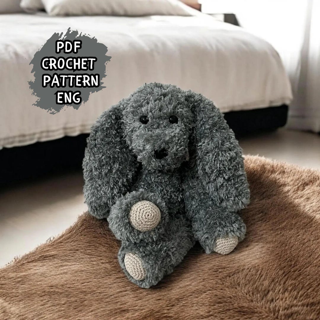Cocker Spaniel Crochet Pattern | Amigurumi Dog PDF | Beginner Puppy ...