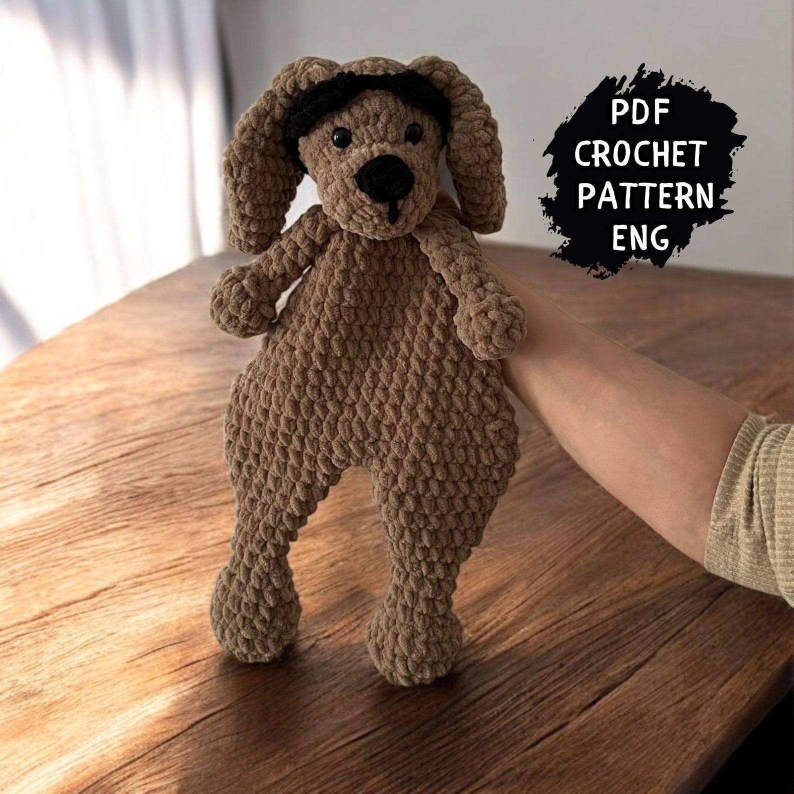 Cocker Spaniel Amigurumi Pattern PDF | Crochet Dog Plush Toy | Beginner ...
