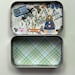 Custom Altoids Tin Purse Insert – Mini Scrapbook Wallet, Tiny Organizer ...