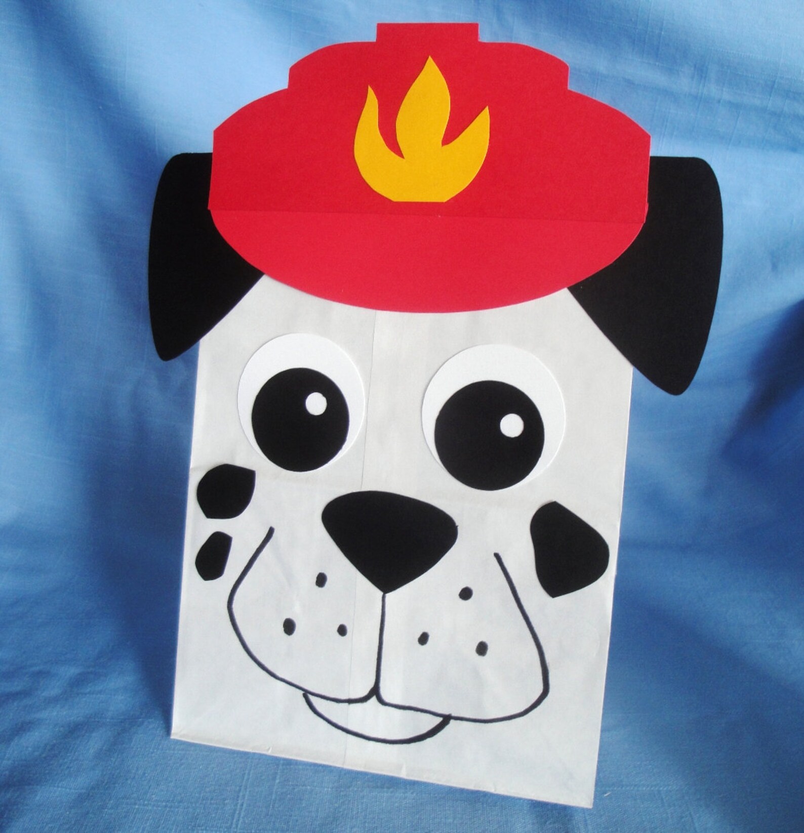 Dalmatian Treat Sacks Dog Firehouse Fire Marshall | Etsy