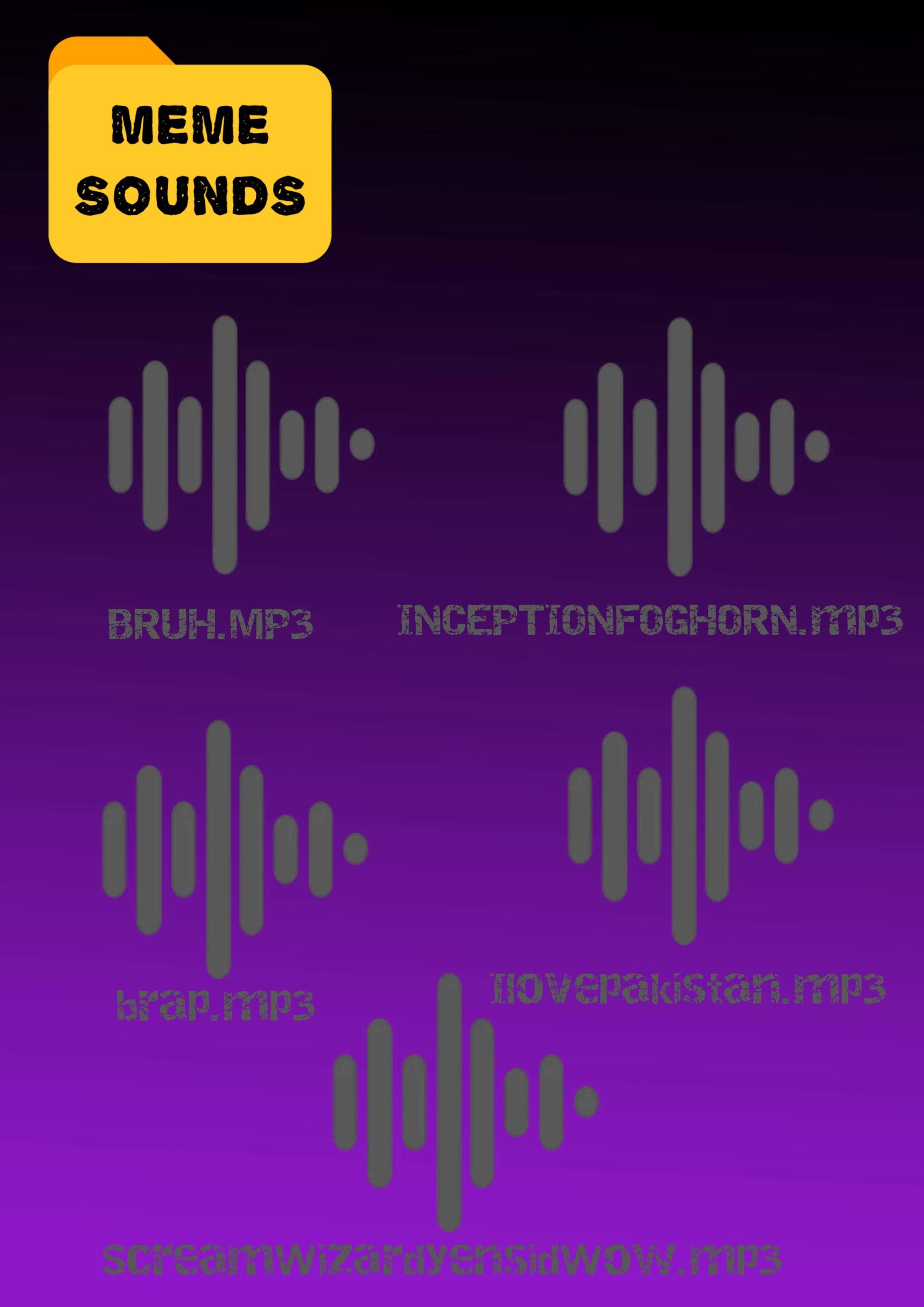 5 Meme Sound Effects Pack | Viral & Funny Audio Clips for Video Editing ...