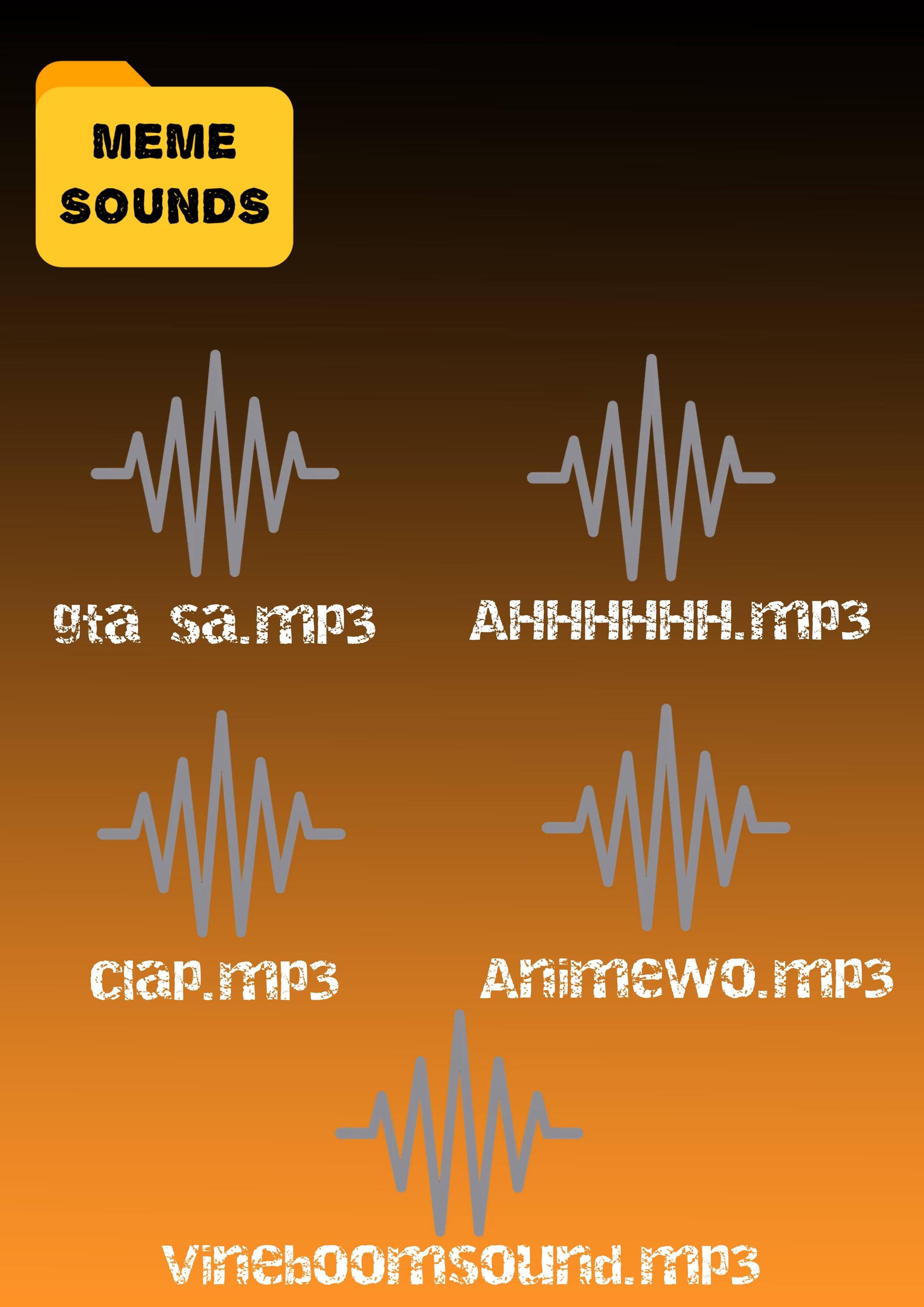 5 Meme Sound Effects Pack | Viral & Funny Audio Clips for Video Editing | MP3 Download for ...