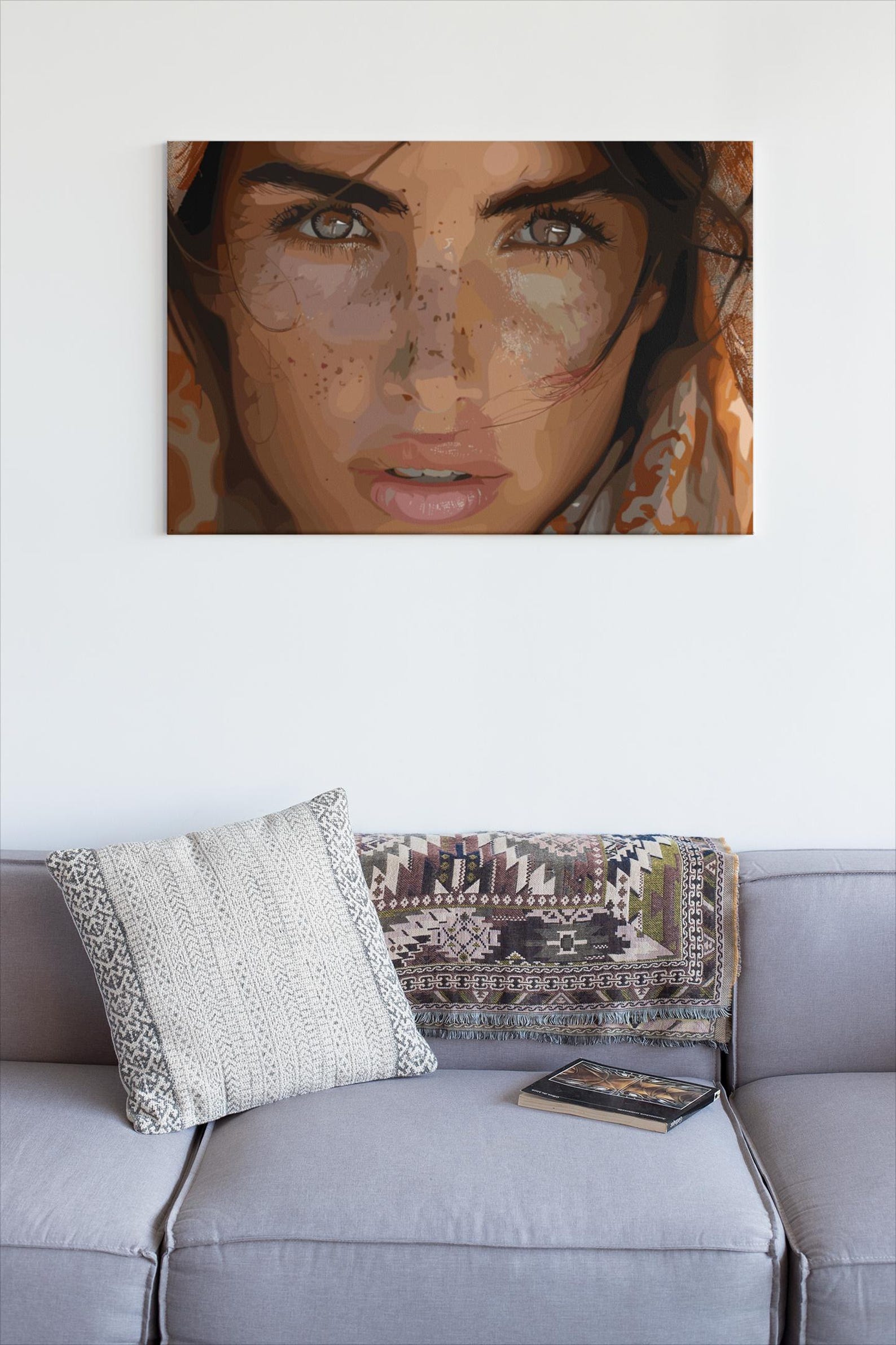 Artistic Portrait of Berber Woman With Green Eyes - Etsy
