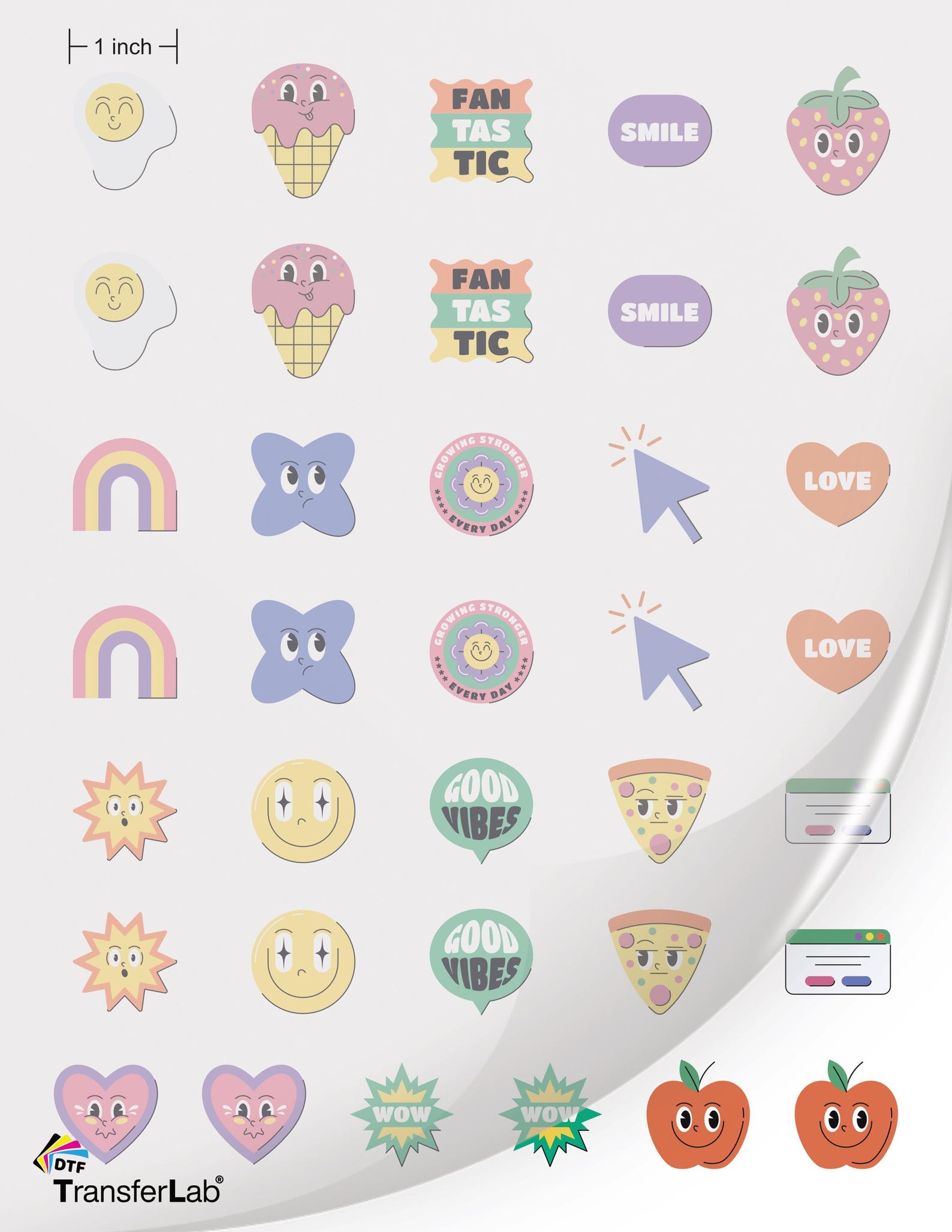 Pre-made Design | Gang Sheets | UV DTF Stickers | Ready to Apply | Easy ...