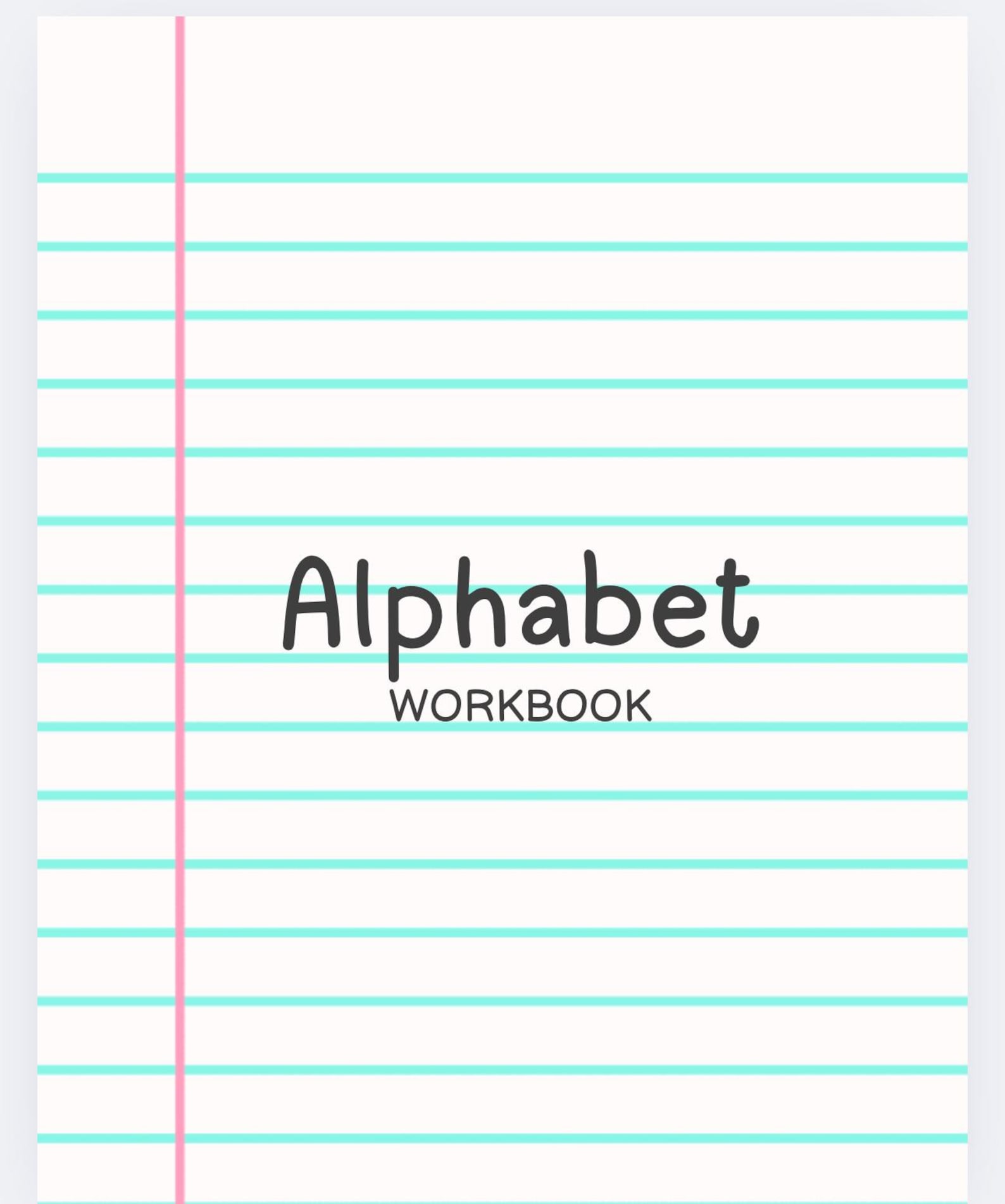 Alphabet Handwriting Practice Printable | Homeschool | School Packets ...