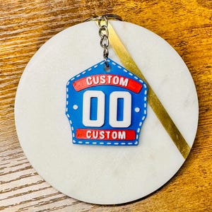 Custom Firefighter Helmet Shield Keychain: 3D Printed PLA Shield, Bag ...