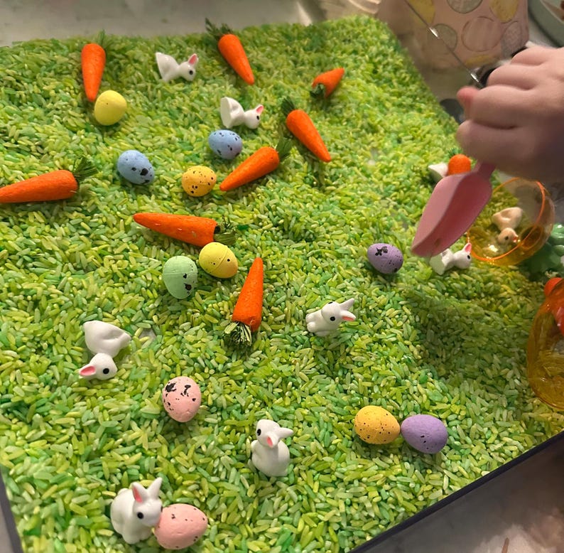 Easter Sensory Bin - Etsy