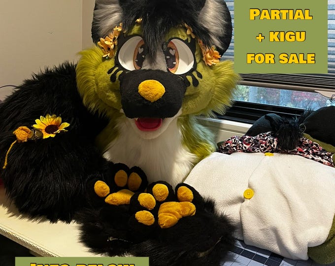 Mini Partial Fursuit + Kigu - Etsy