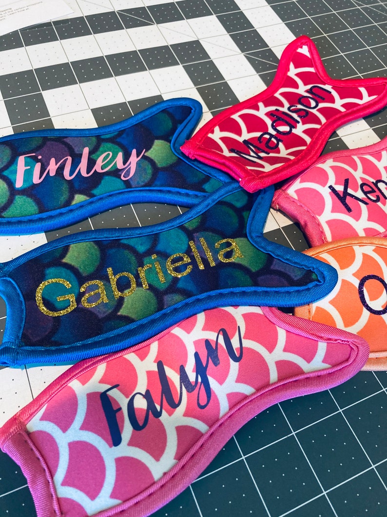 Mermaid Tail Popsicle Sleeve: Neoprene Cooler, Kids' Treat Holder - Etsy