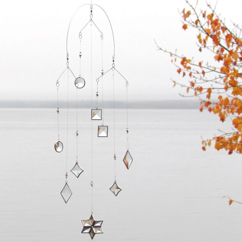 Stained Glass Mobile - Etsy