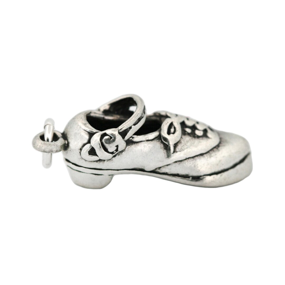 Irish Step Dance Hard Tap Shoe 3D Sterling Silver Charm, Ireland ...