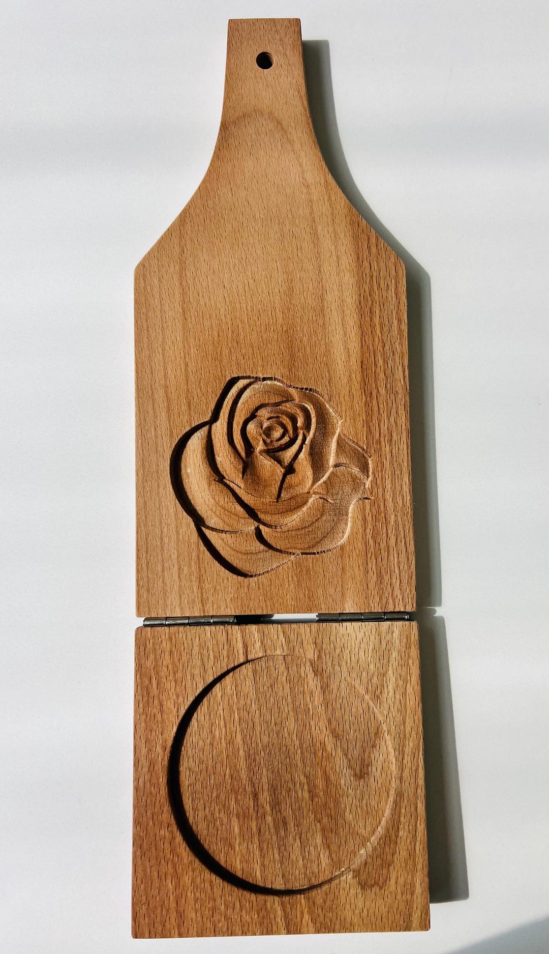 La Rosetonera De La Flanatica Wooden Plantain Smasher With Engraved ...