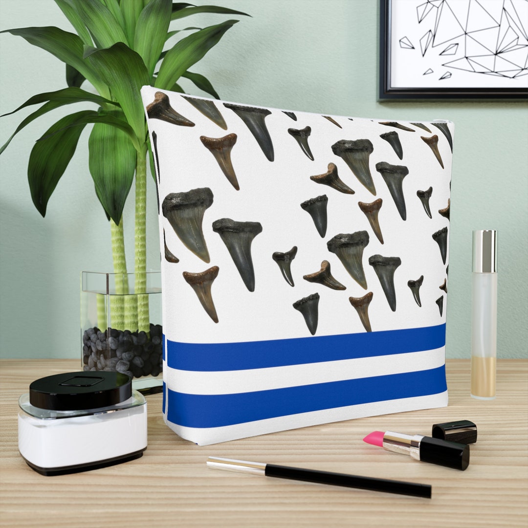 Shark Teeth Cotton Cosmetic Bag Gift - Etsy