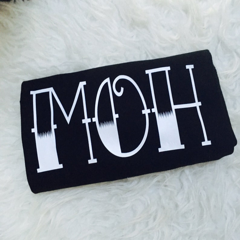 MOH MRS Custom Tees Tee Shirt Wedding Party Bridal Retro Pinup - Etsy