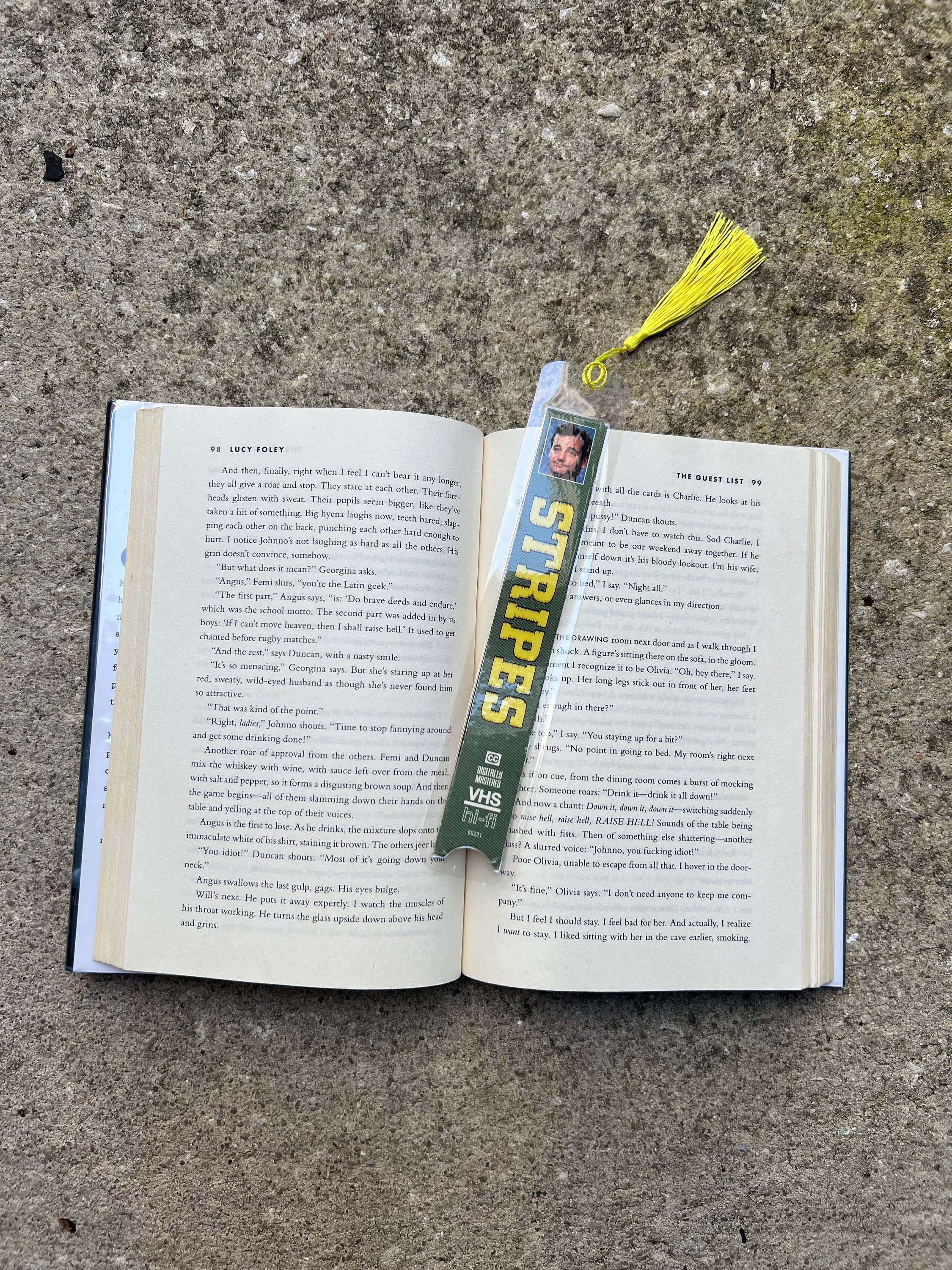 Handmade VHS Spine Bookmark: Repurposed 80s/90s Movie Gift - Etsy