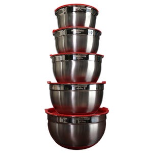 Mixing Bowls Steel Lid - Etsy