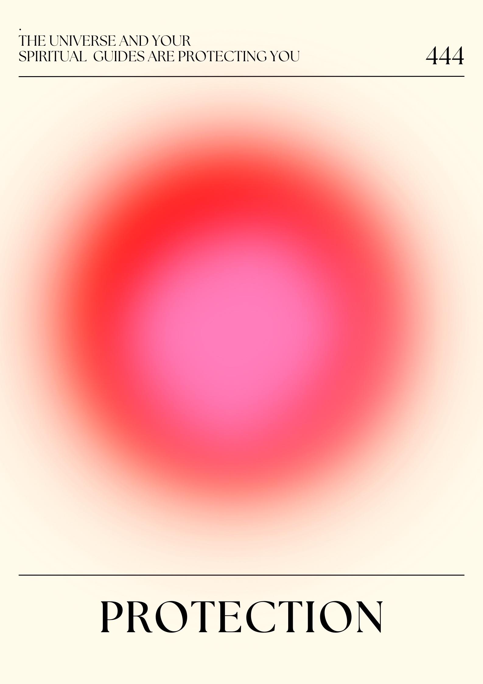 Angel Number Aura Posters, Wall Decor, Print Out Poster - Etsy