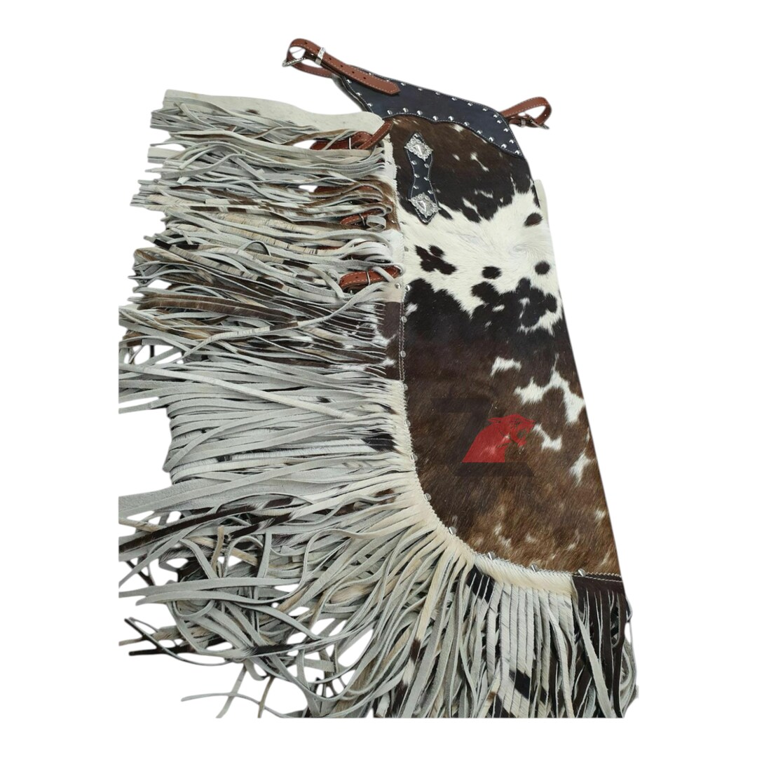 Bull Riding Chaps Western Leather Real Hair Chap Show Adult Chap ...