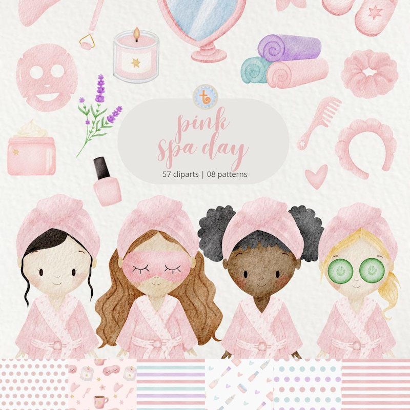 Spa Clip Art - Etsy