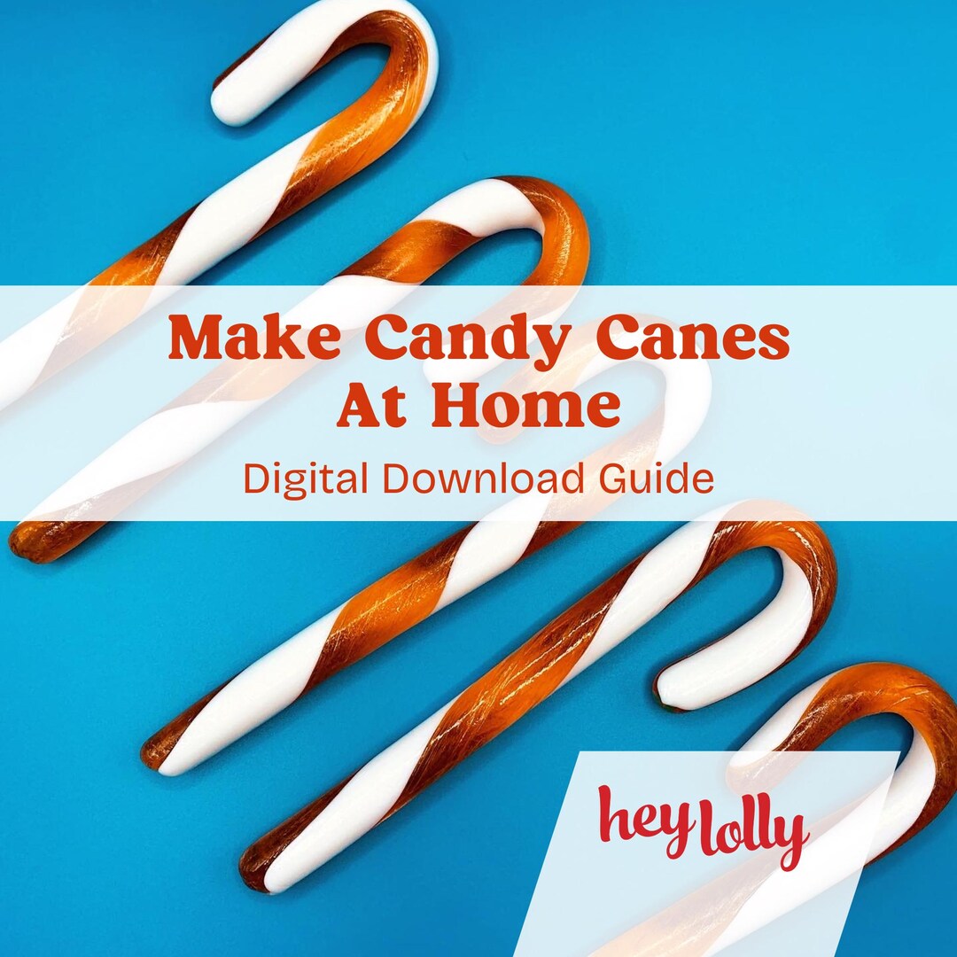 Make Candy Canes at Home | Holiday Candy DIY Recipe | Christmas Baking ...