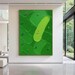 Large Golf Course Painting on Canvas - Modern Sports Wall Art, Green ...