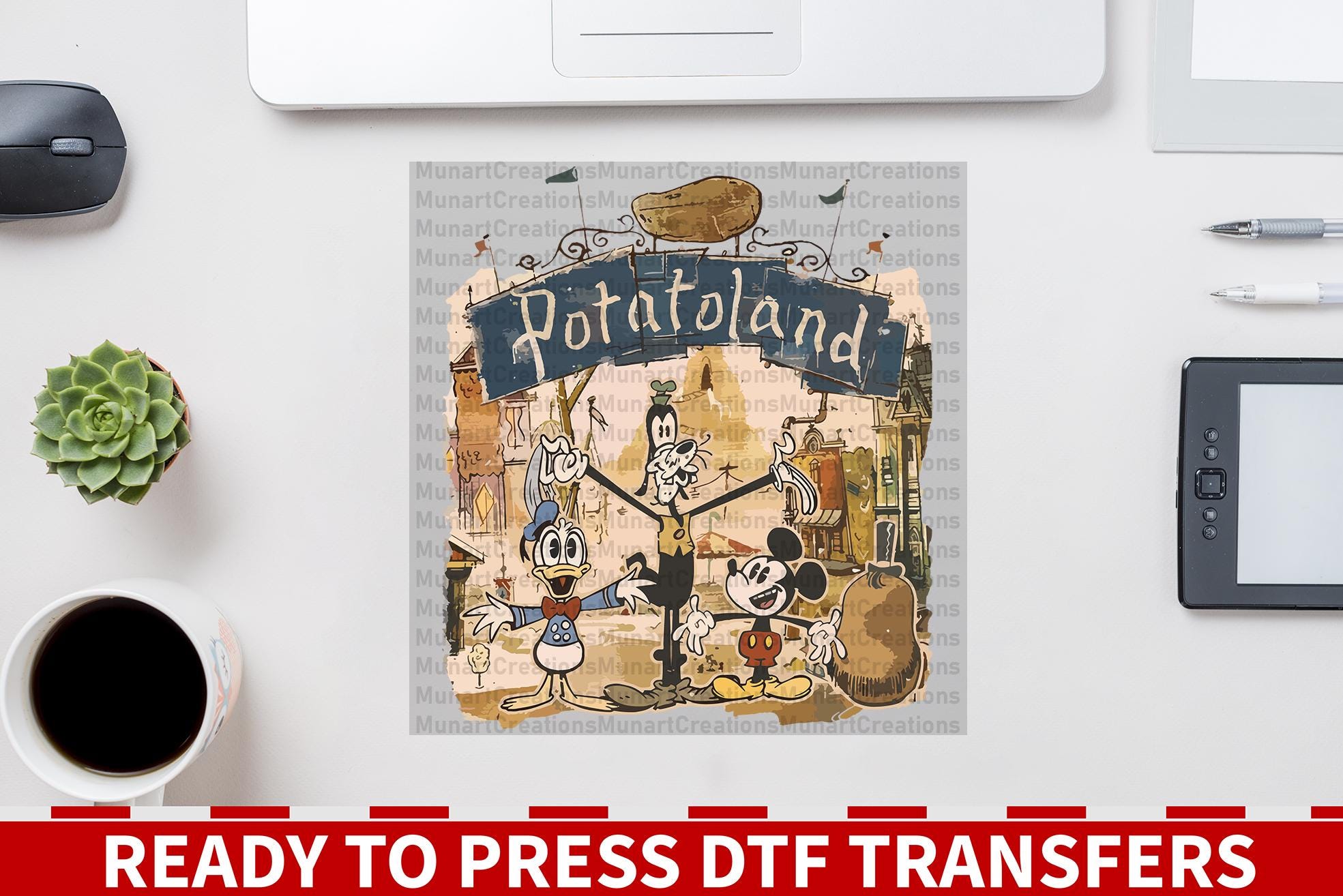 Disney Potatoland DTF, Disney Halloween DTF, Mickey and Friends Ready ...
