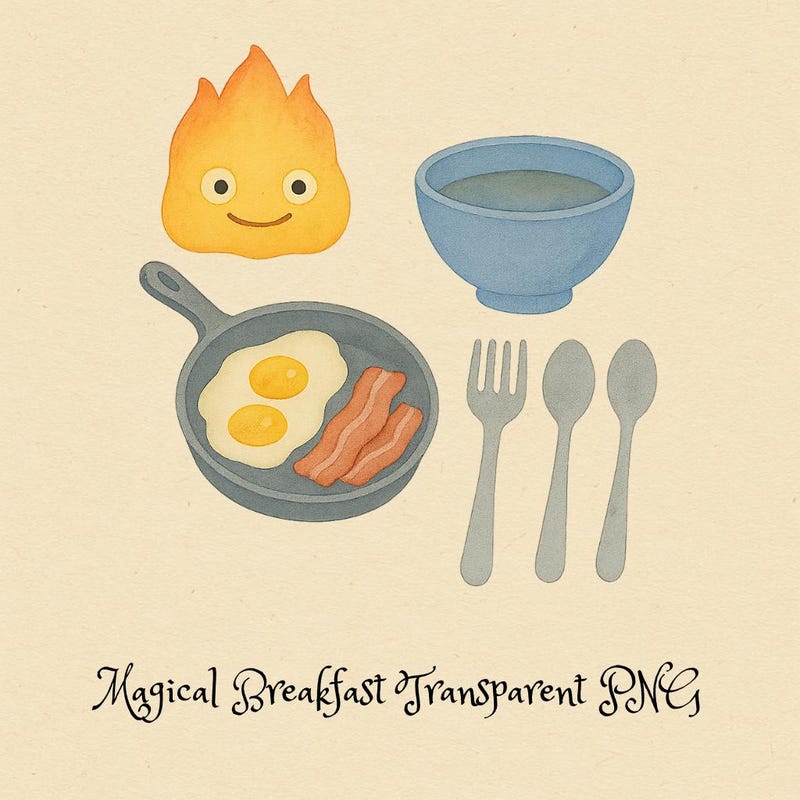 Kawaii Breakfast - Etsy