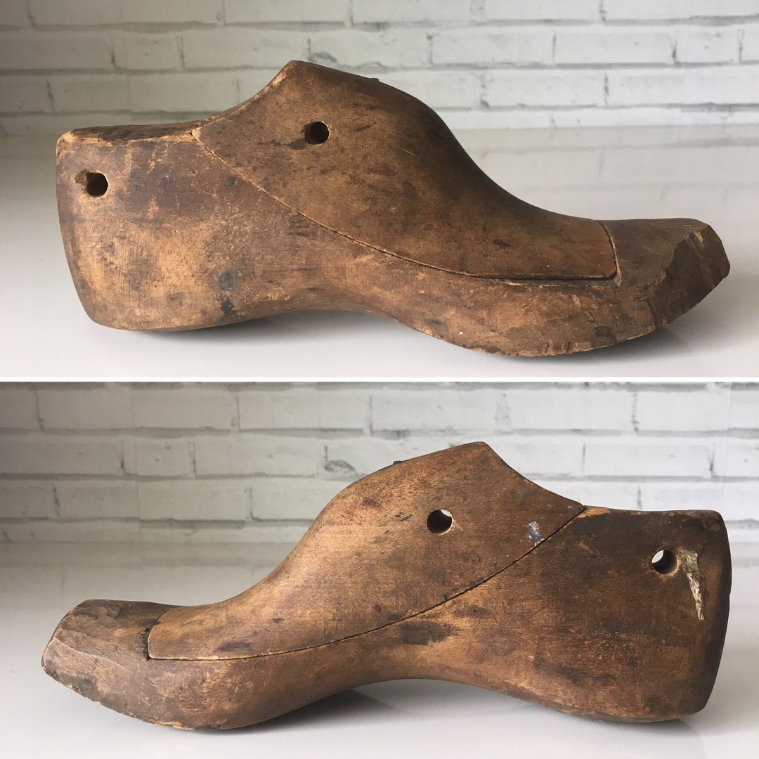 Vintage Cobbler Wood Shoe Form Shoe Mold - Etsy