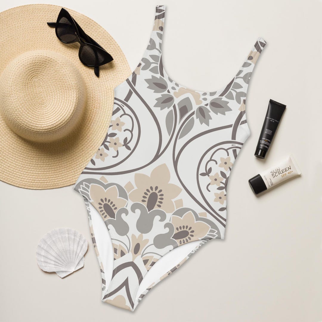 Woman’s One-piece Bathing Suit (swimsuit, Beach) - Etsy