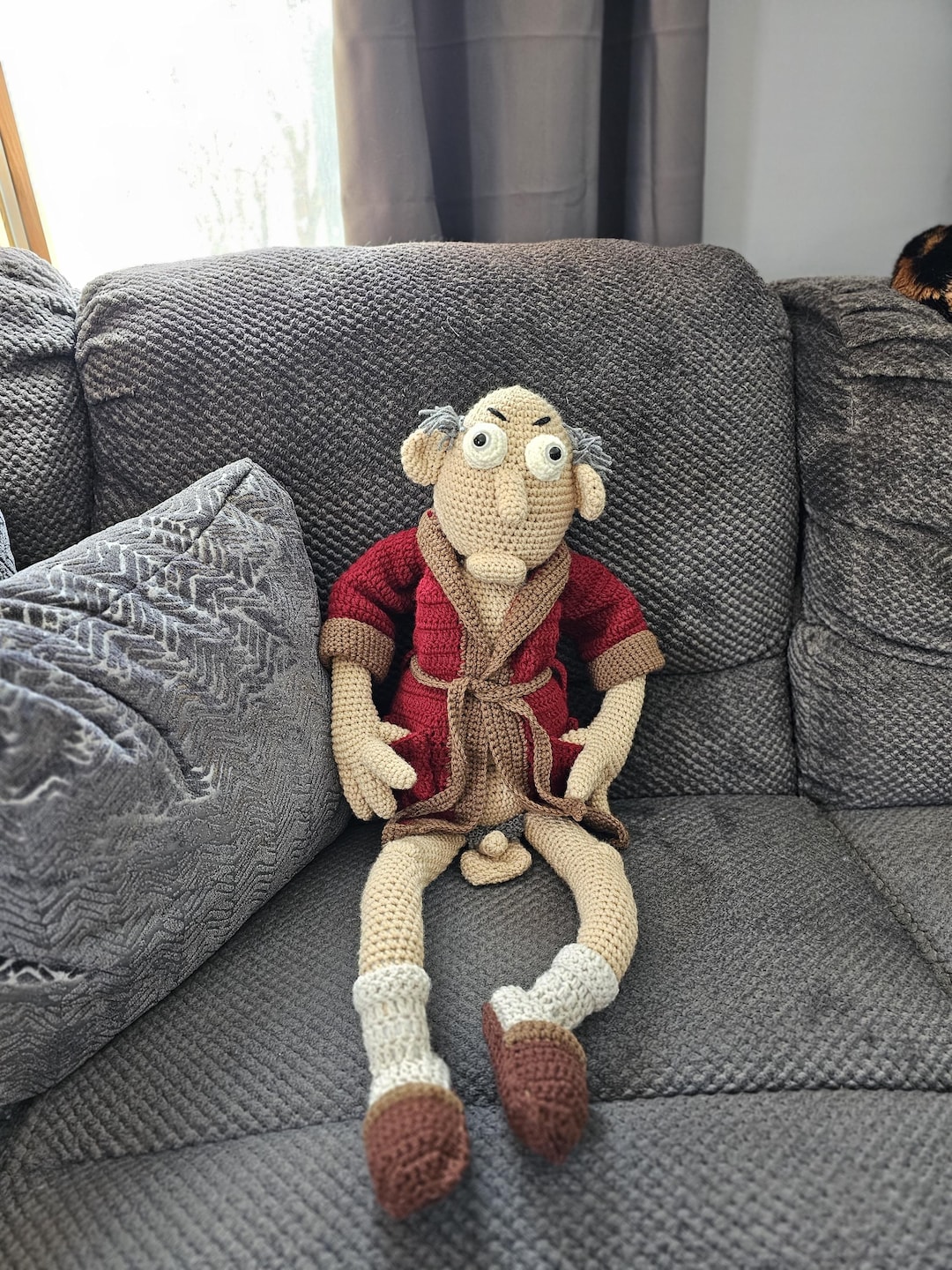 Dirty Grandpa Grouch Doll - Etsy