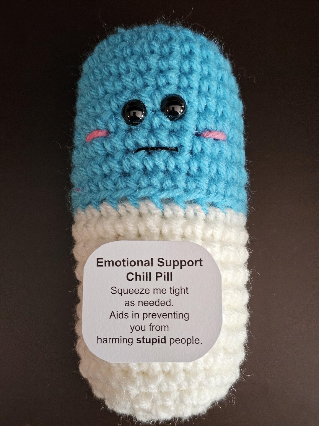 Emotional Support Chill Pill - Etsy