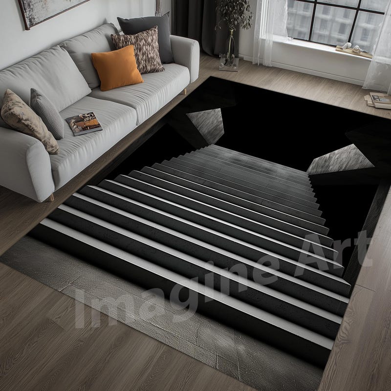 Optical Illusion Rug - Etsy