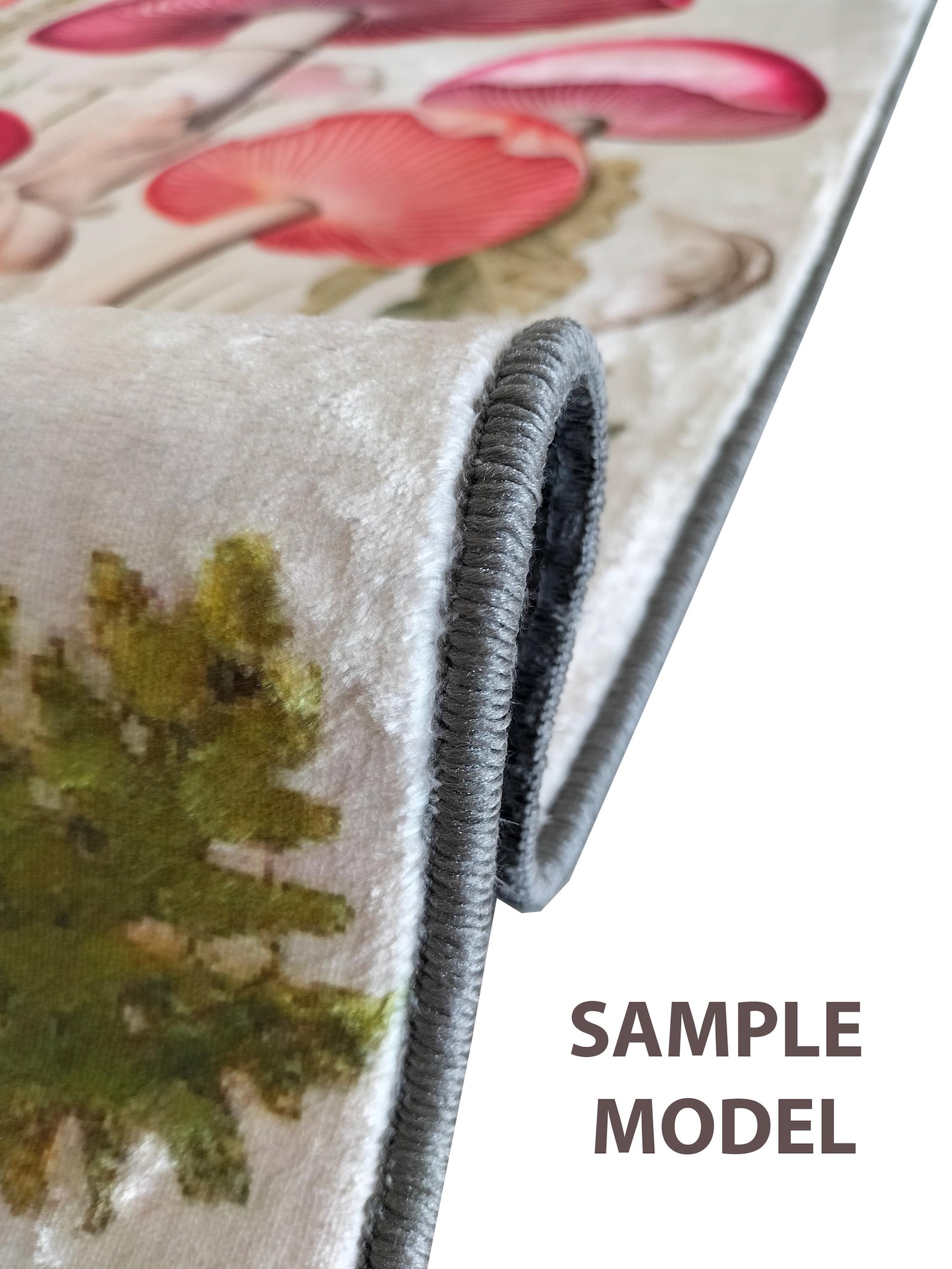 Rustic Autumn Forest Rug: Soft Velvet, Non-slip Cotton Base - Etsy