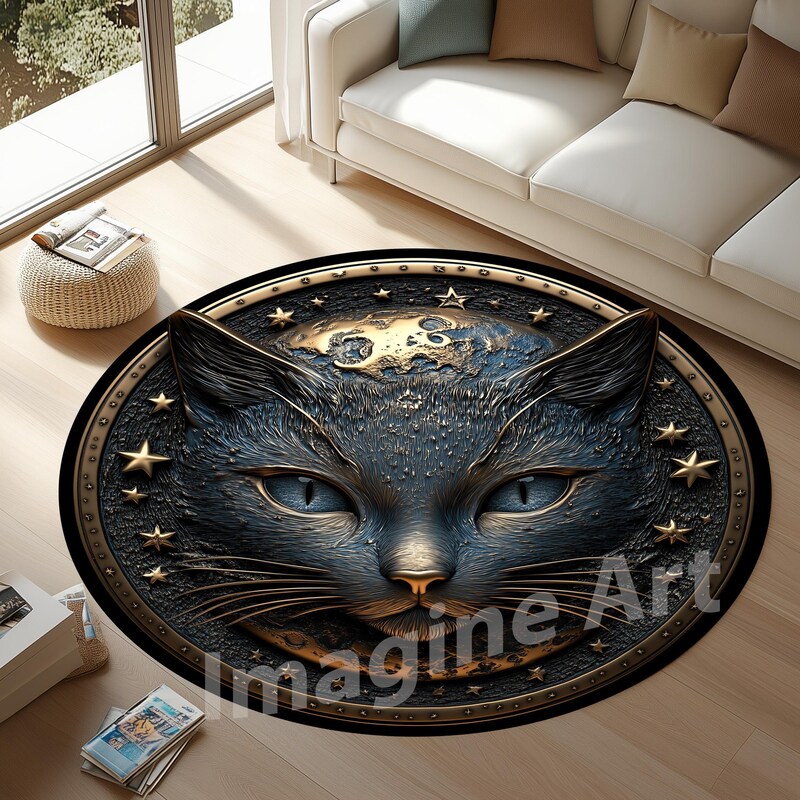 Cat 3d Rug - Etsy