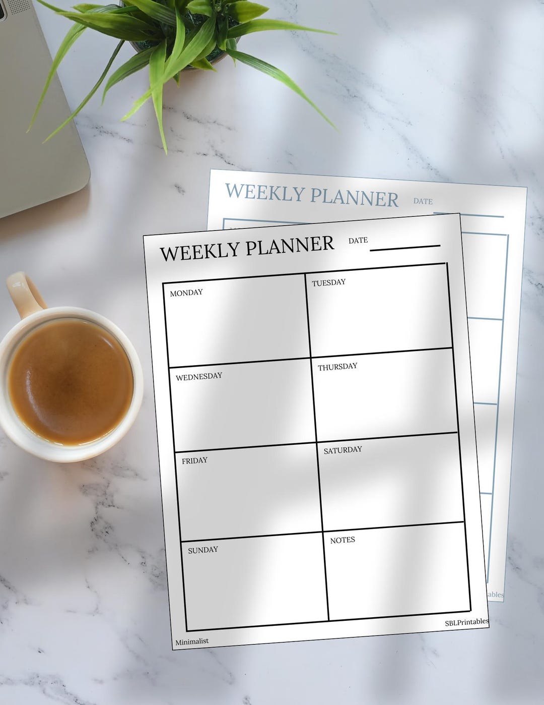Weekly To-do Planner | Printable Weekly Planner, Digital PDF, Weekly ...
