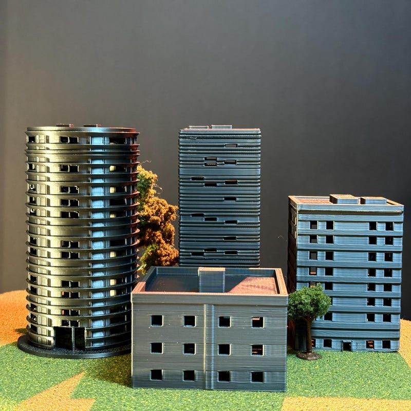 O Scale Buildings - Etsy
