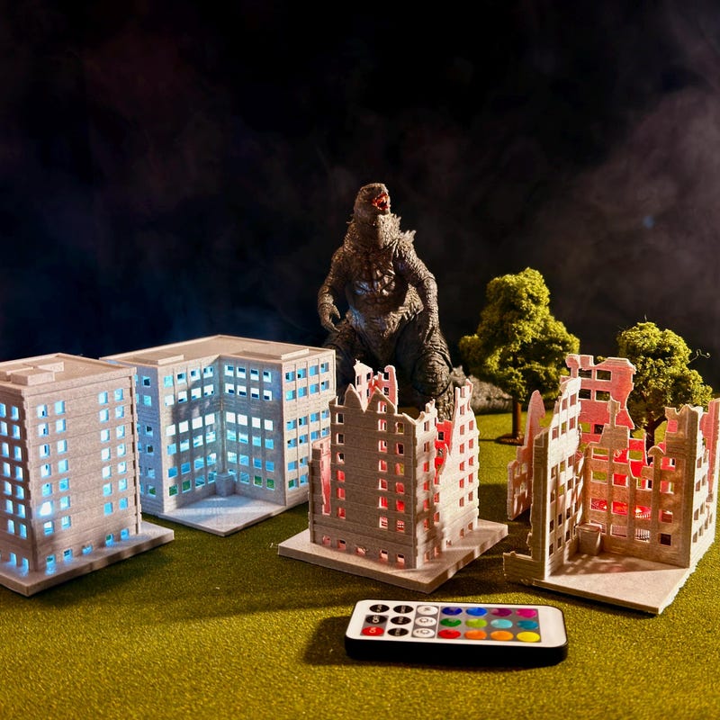 Small Miniature Buildings - Etsy