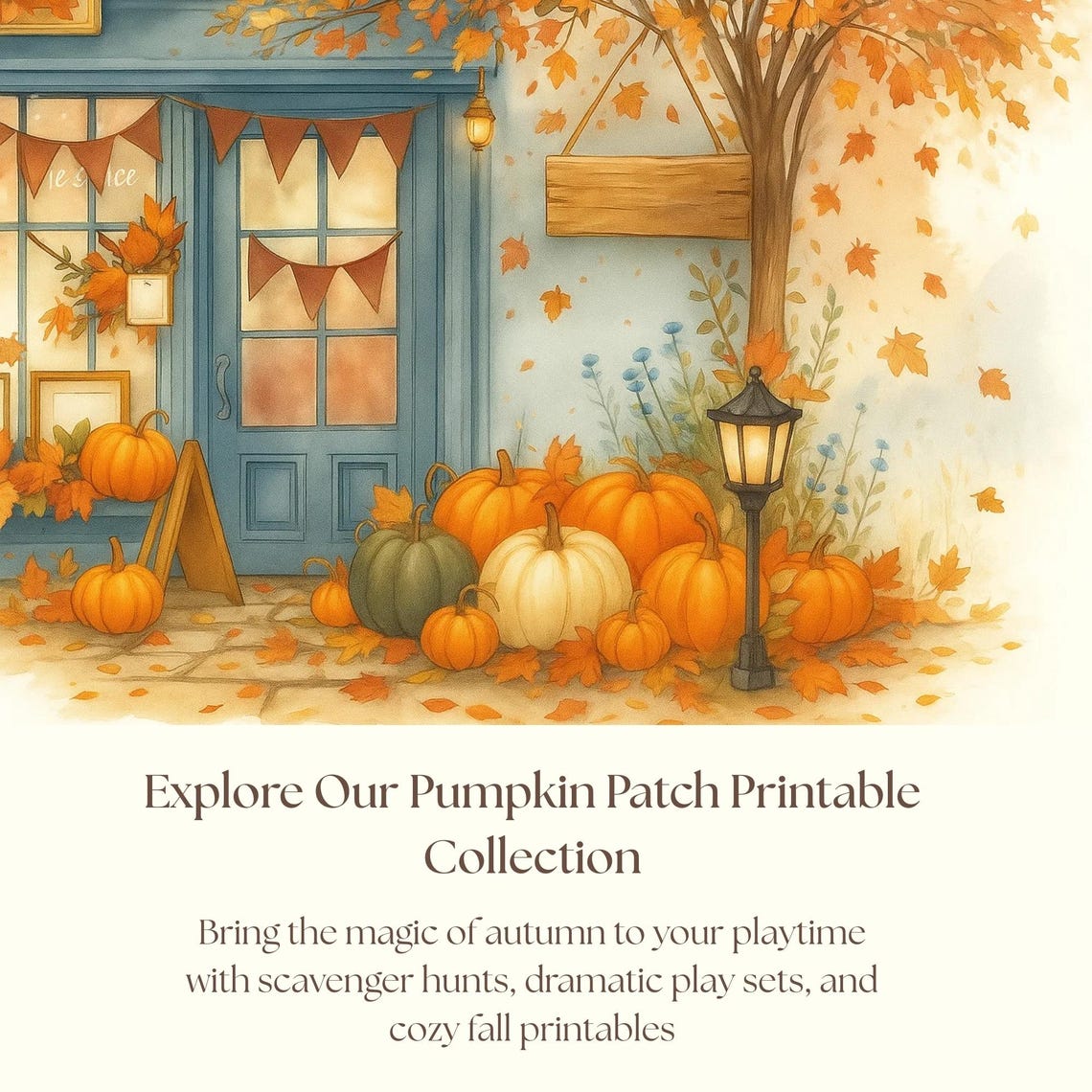 Pumpkin Patch Scavenger Hunt Printable, Fall Activity for Kids, Autumn ...