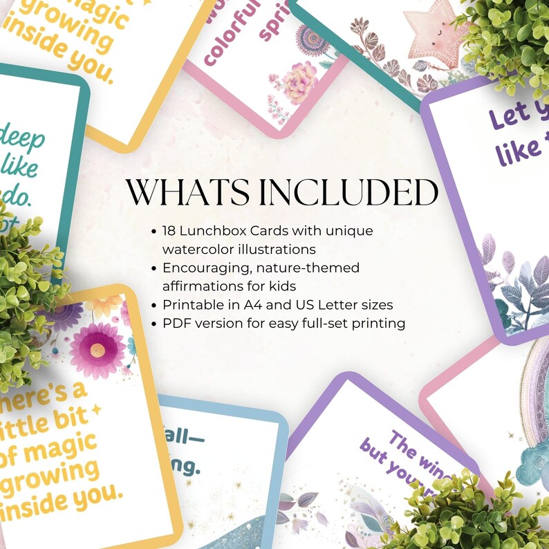 Lunch Box Notes for Kids, Encouraging Lunchbox Notes, Lunch Box Cards ...