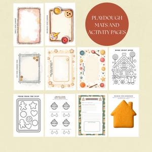 Christmas Cookie Dramatic Play Printable, Imaginative Play Printable ...