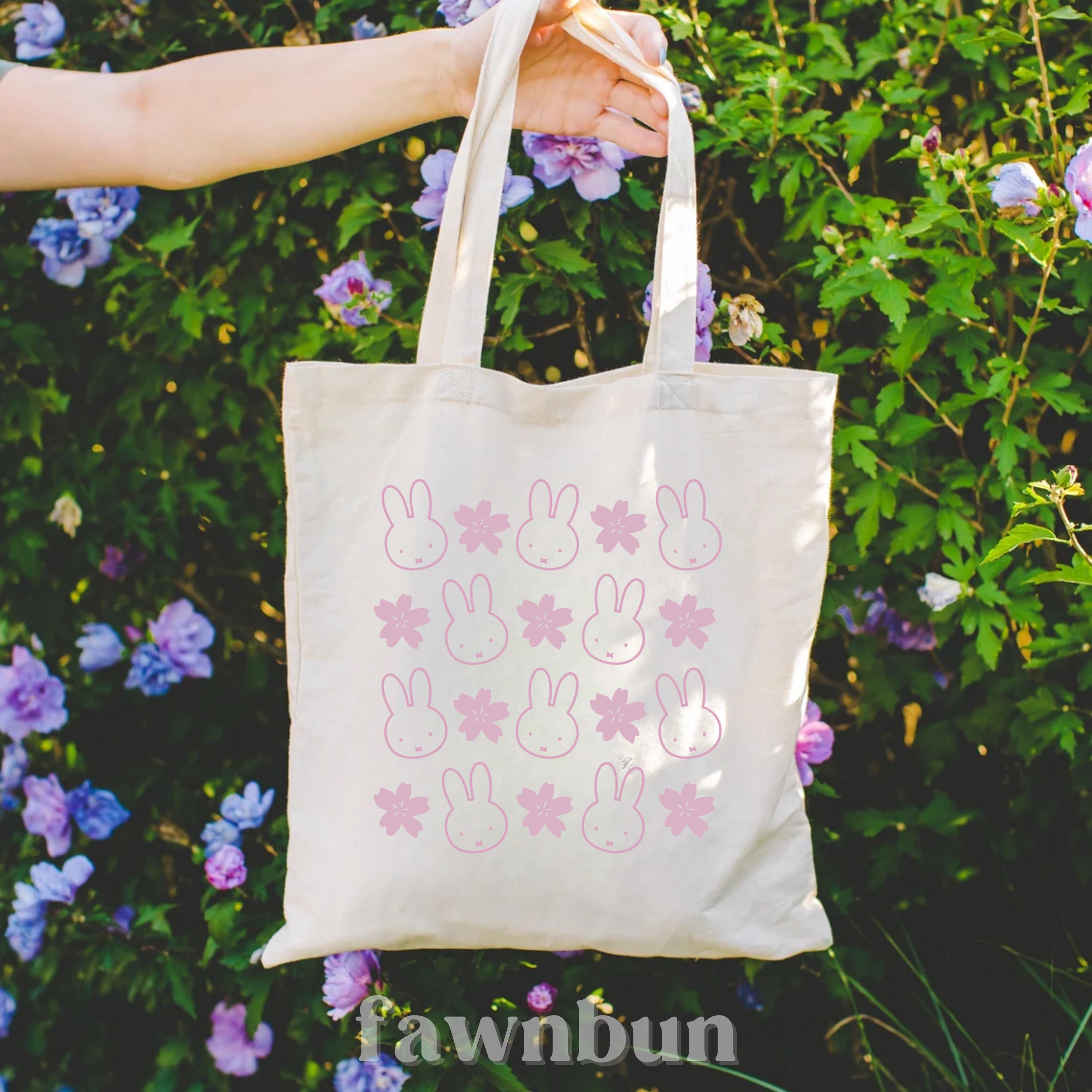 Sakura Miffy Tote Bag - Etsy