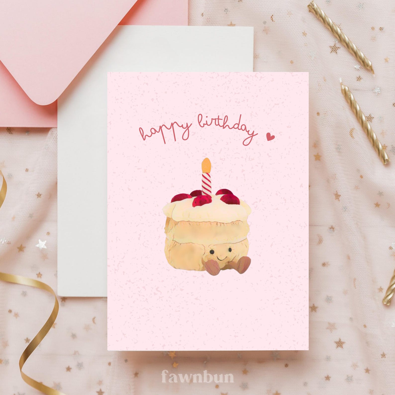 Jellycat Birthday Card - Etsy