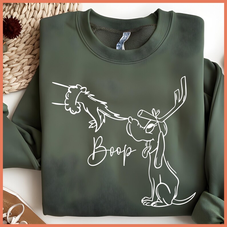 Grinch Boop Reindeer Dog SVG PNG, Christmas Dog Boop Nose PNG, Reindeer ...
